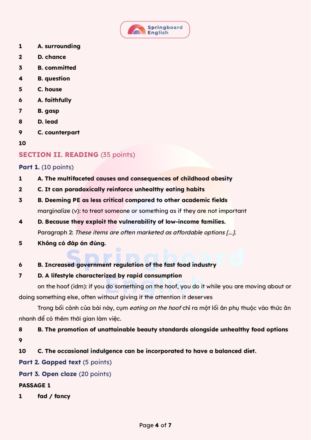 Đề Thi Chuyên Anh 10 Nam Định 2025–2026 (Đáp Án & Giải Thích Chi Tiết ...