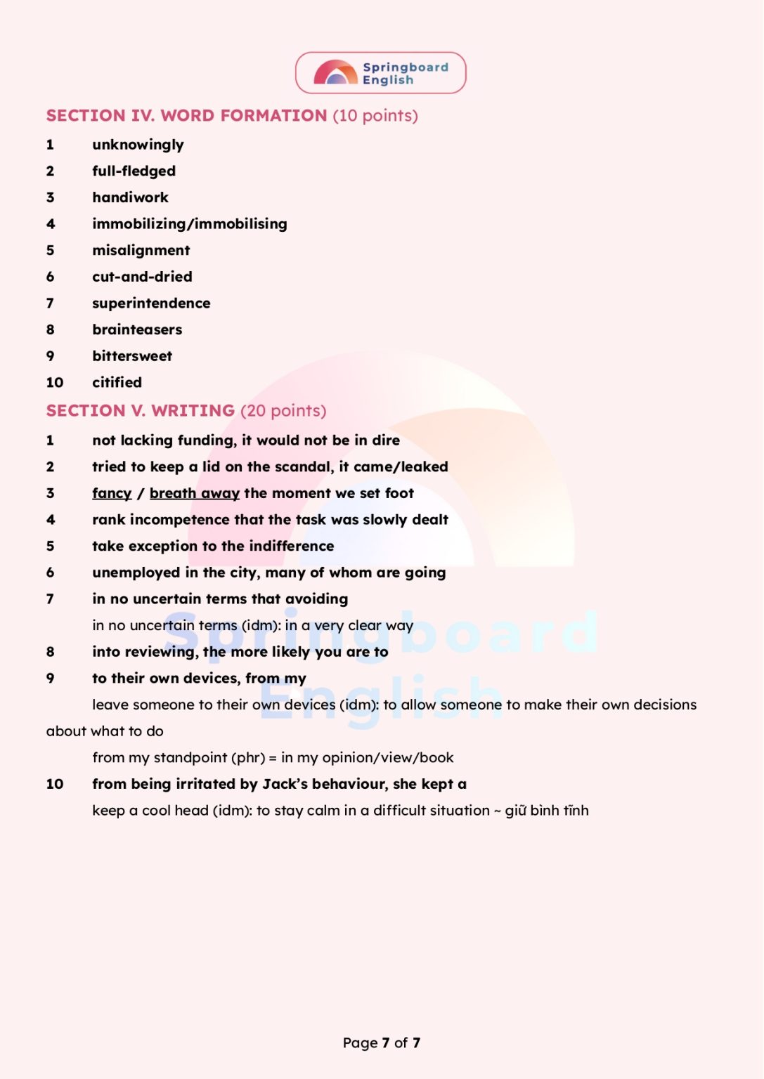 Đề Thi Chuyên Anh 10 Nam Định 2025–2026 (Đáp Án & Giải Thích Chi Tiết ...